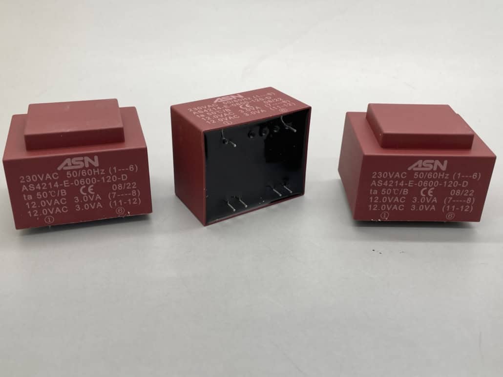 Encapsulated transformer PCB mount - AGC