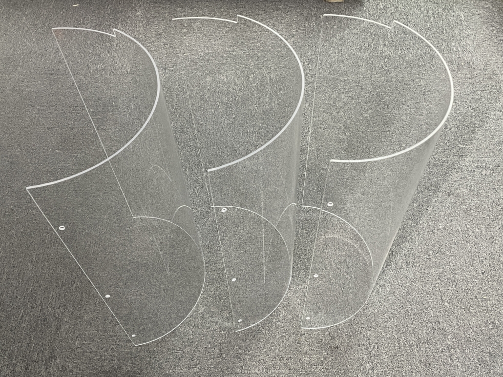 Transparent PMMA bending - AGCIS